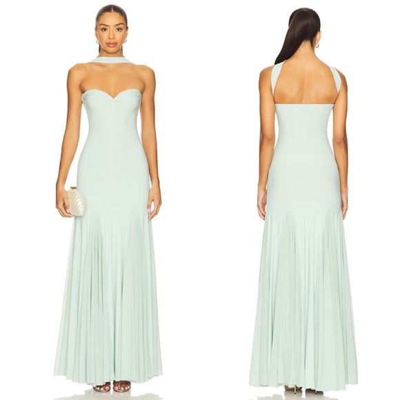 Deme By Gabriella | Dresses | Deme By Gabriella Berta Halterneck Dress ...